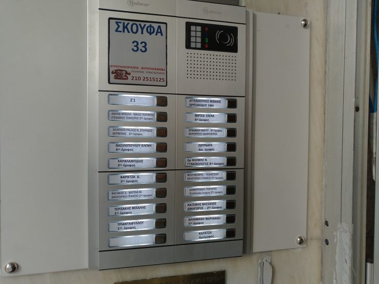 Αντικατασταση θυροτηλεφωνου με θυροτηλεοραση